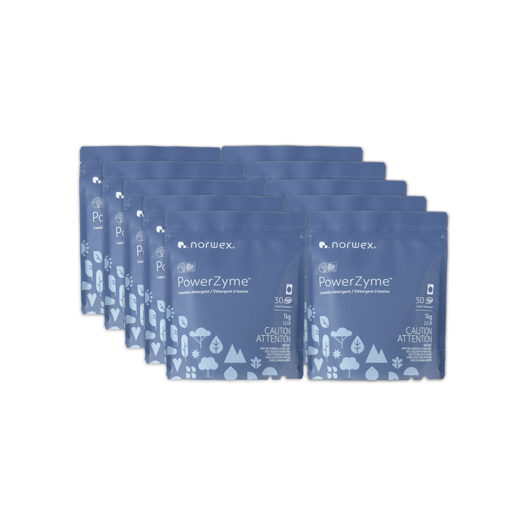 PowerZyme Laundry Detergent Sachet 30g, Pack of 10 – Norwex Norge AS